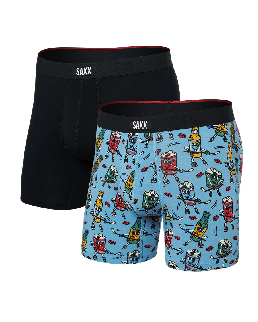 SAXX Vibe Xtra Boxer Brief 2 Pack – Crimson Lingerie